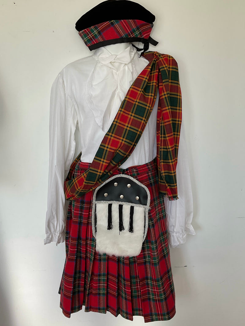COSTUME RENTAL - I69 Scottish Suit Small 5pc – Woodbridge Costume Rentals