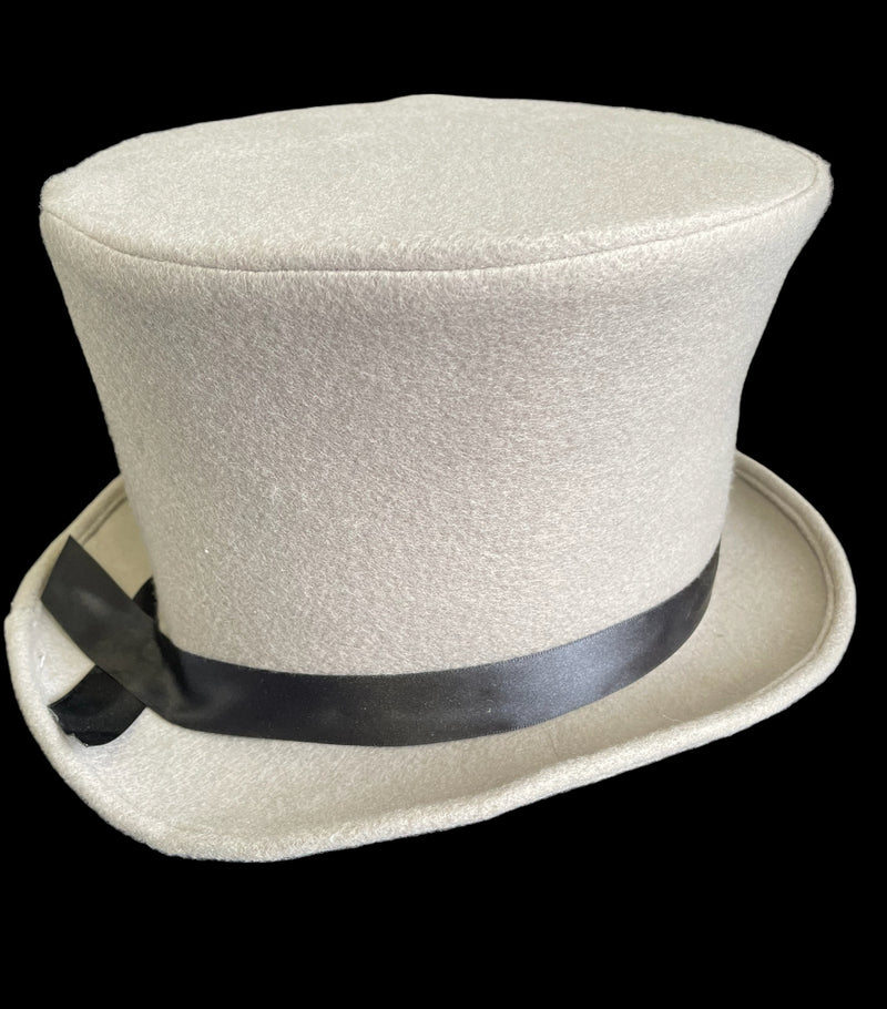 COSTUME RENTAL - Z326 Grey Top Hat – Woodbridge Costume Rentals