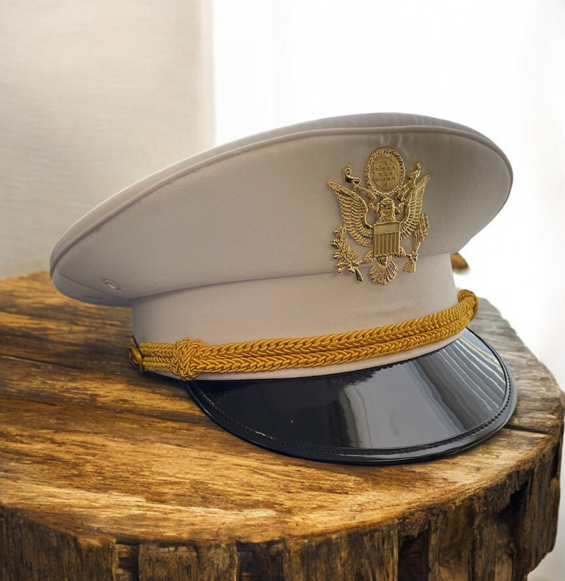 COSTUME RENTAL - Z29 White Commander's Hat – Woodbridge Costume Rentals