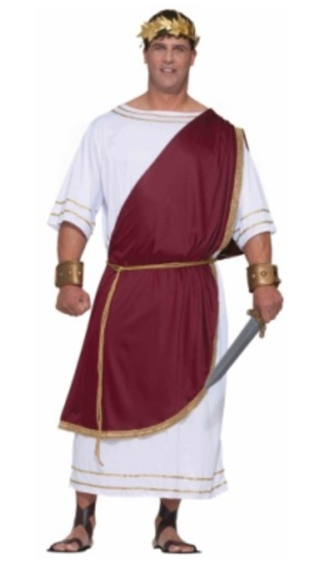 ADULT COSTUME: Mighty Caesar PLUS – Woodbridge Costume Rentals