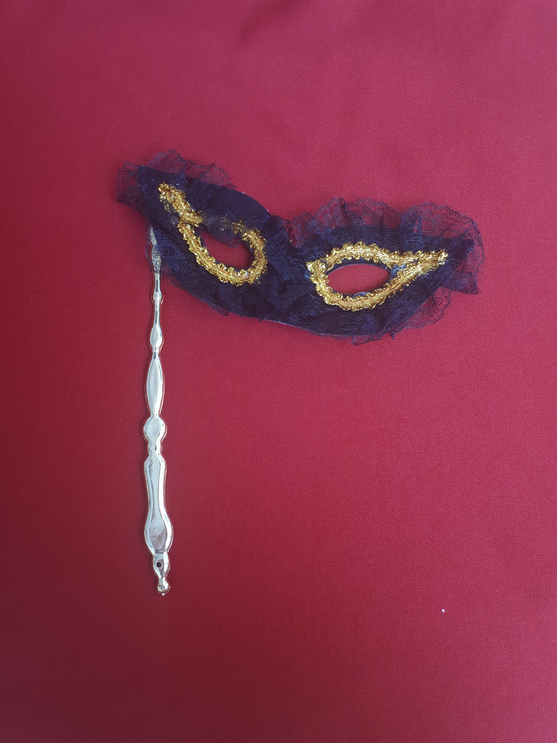 MASK: Black Eye Masks, Lace – Woodbridge Costume Rentals