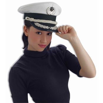 HAT: Officer's Hat, White – Woodbridge Costume Rentals